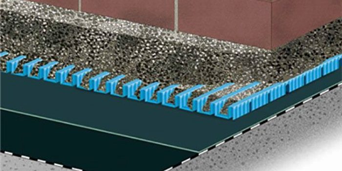 AquaDrain® HB – дренажът за отводняване на площи с високо натоварване ...