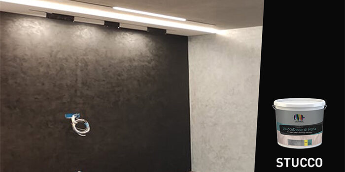 Stucco Di Perla Nero - черната перла на декоративни мазилки CAPAROL ...