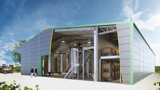 Метални халета като селскостопански сгради от Фризомат | Stroiteli-bg ...